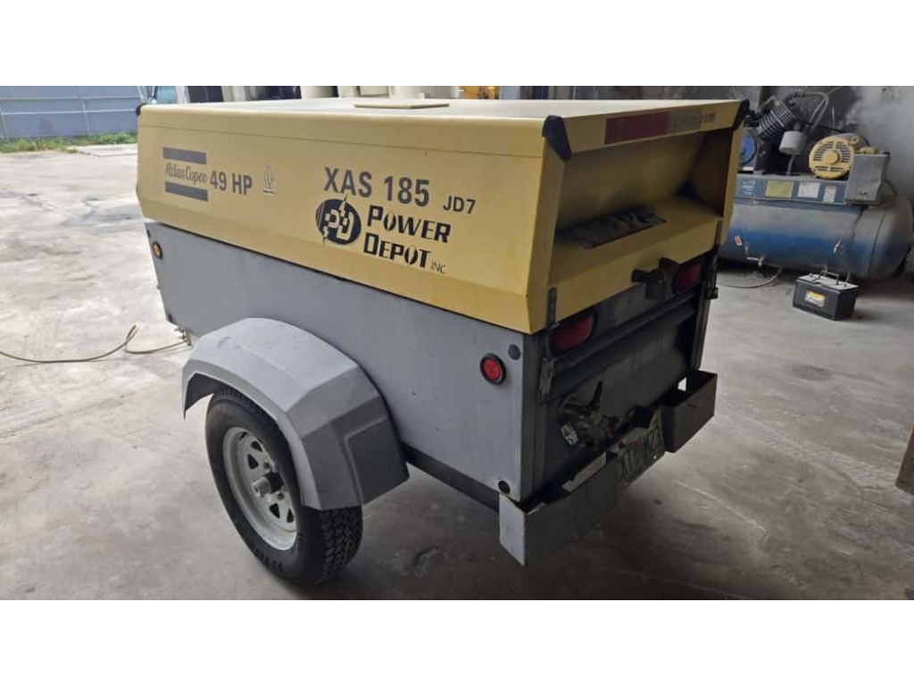 2010 ATLAS COPCO XAS185 AIR COMPRESSORS