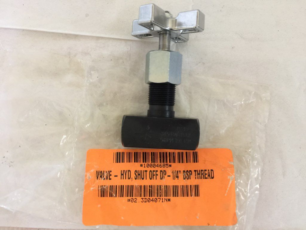 VALVE-HYD, SHUT OFF DP SCHWING 10004685